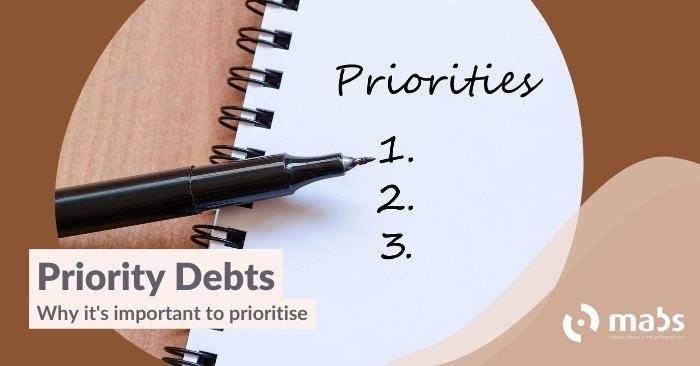 What are priority debts?